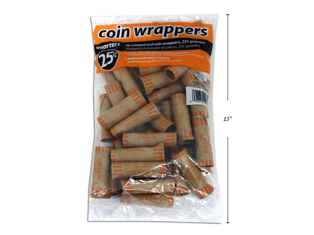 Selectum Paper Coin Wrappers ~ Toonie ($2) ~ 36 per bag - Mr FLY